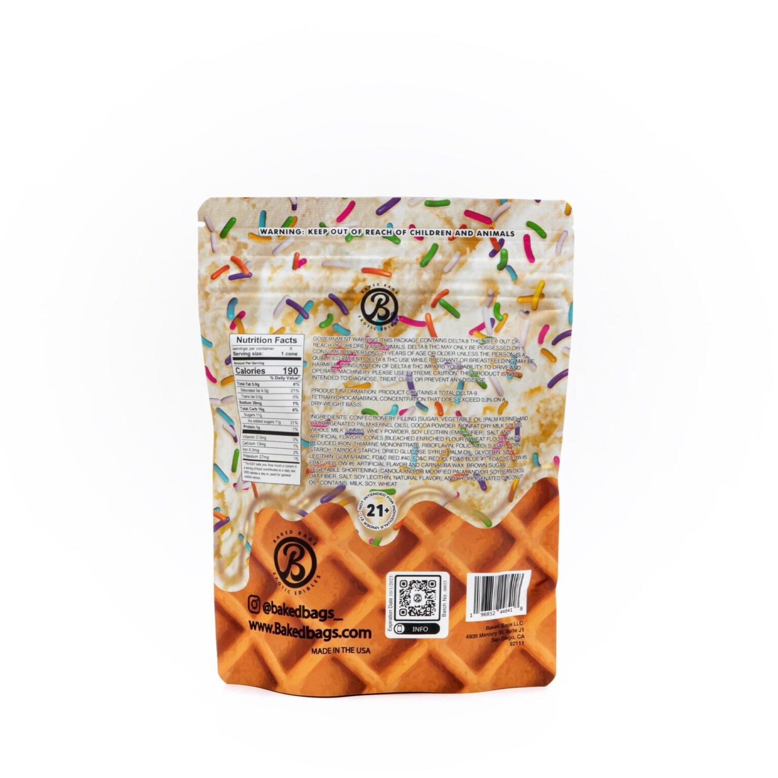 Baked Bags – Buy Zaza Cones & Premium THC Edibles Online | Shop Now